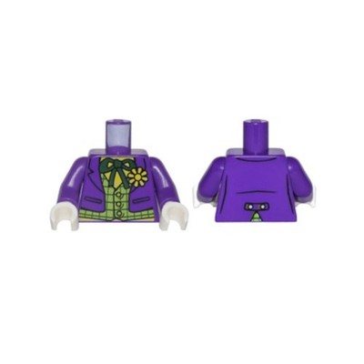 LEGO BATMAN - Minifig, Torso Purple Suit w/ Green Vest, Bow Tie ...