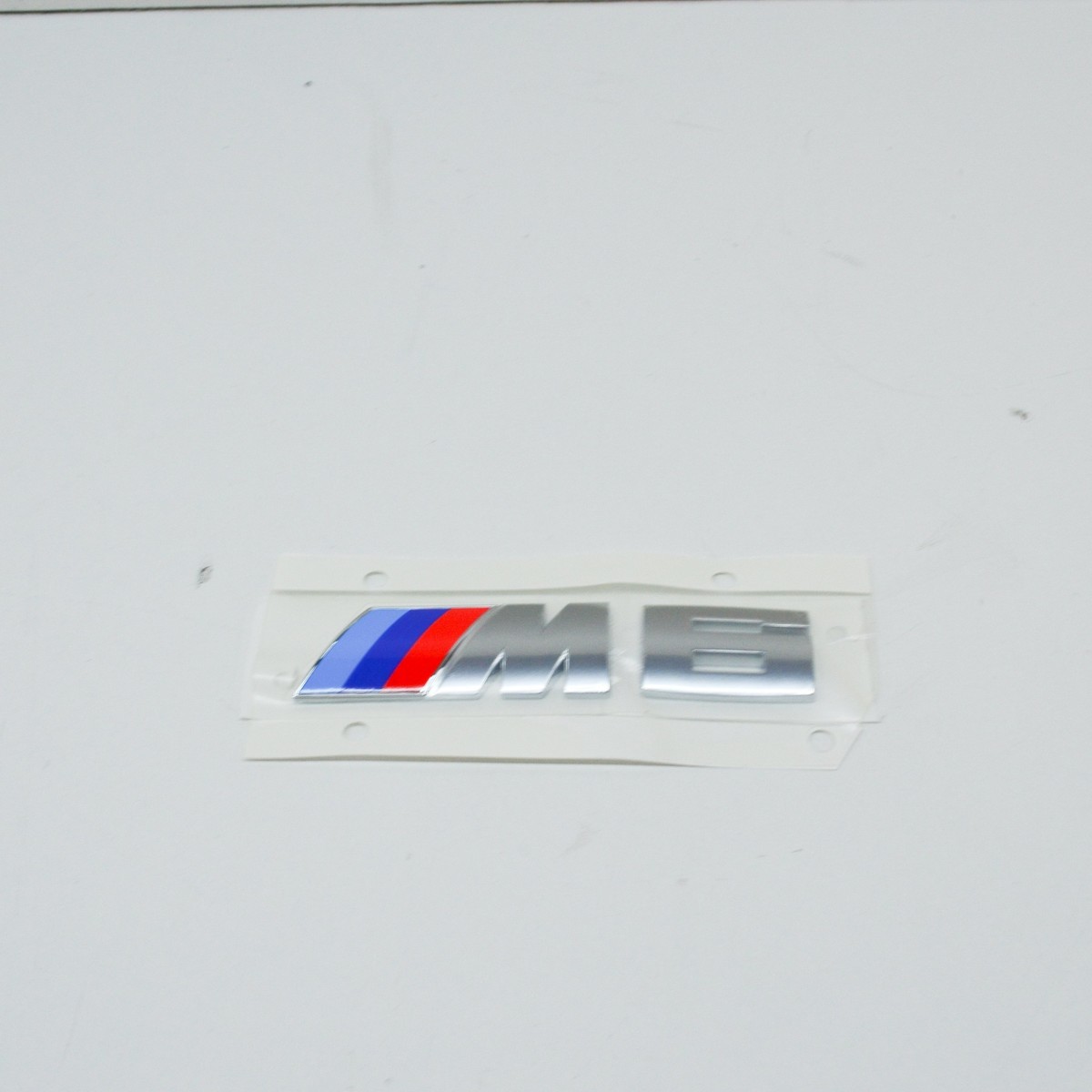 M6 Logo IND Competition Gloss Black Trunk Emblem F06 / F12 / F13 M6