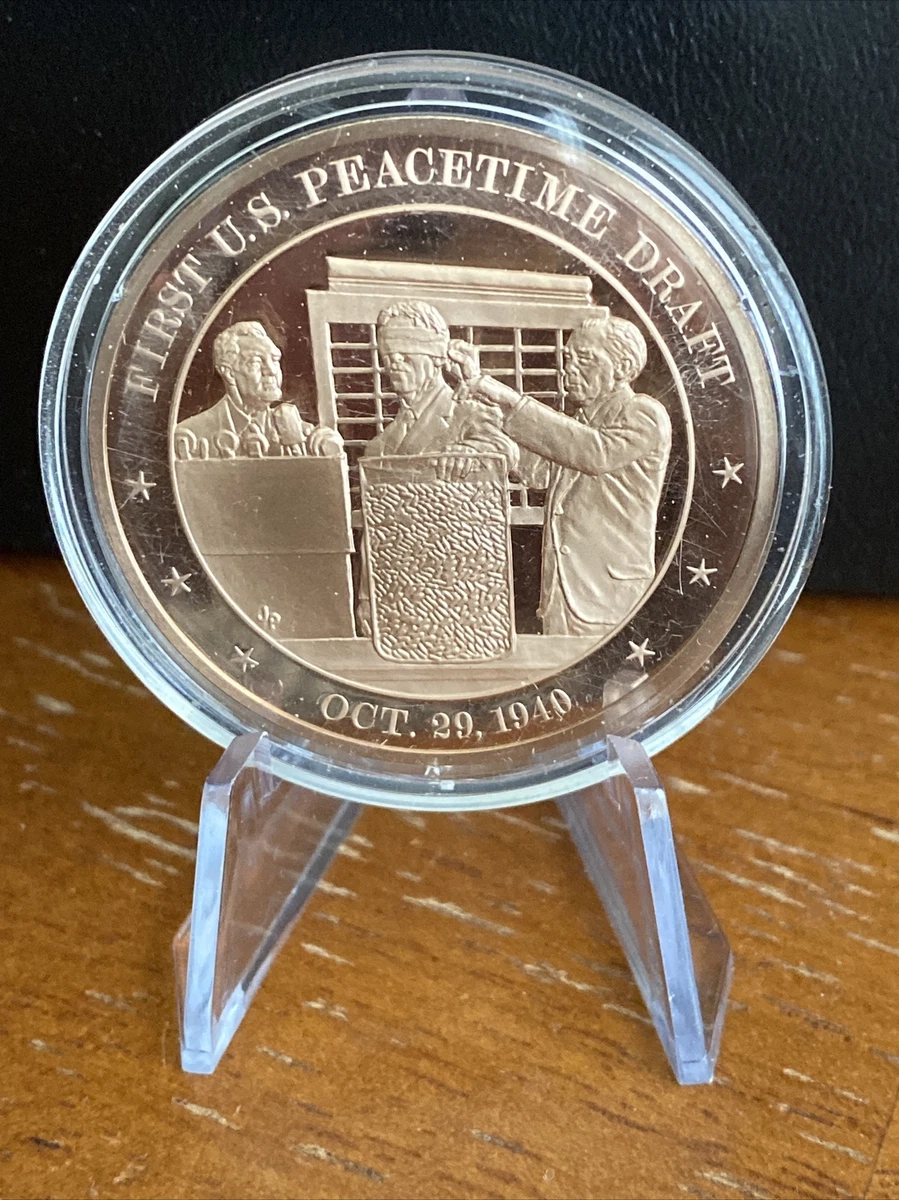 First Peacetime Draft In The Us