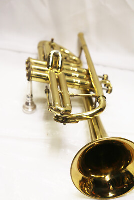 C.G. Conn Victor 80A Cornet 1946 Serial 363671 w/ Vincent Bach Mout ...