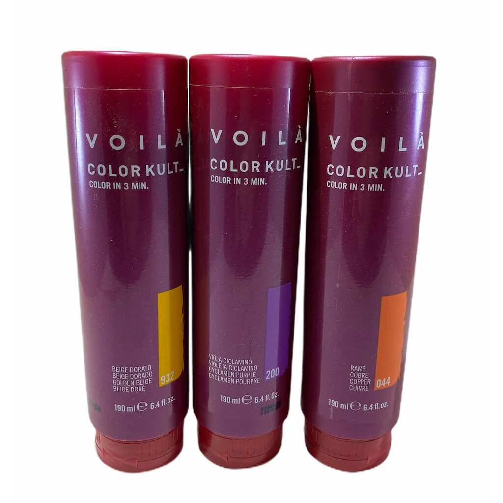 VOILA Color Kult_ Color In 3 Min Choose Your Color ! | eBay