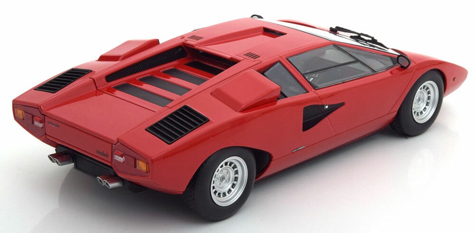 Lamborghini Countach LP400 1974 1978 Red Kyosho C09531R 1/18 Metal LP ...