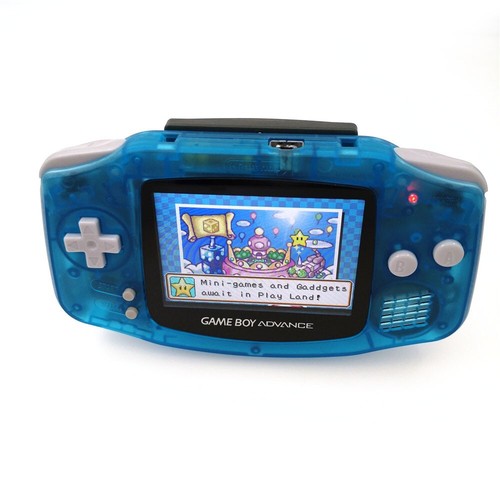Console di gioco Advance GBA blu chiaro GBA IPS V2 sistema mod LCD ...
