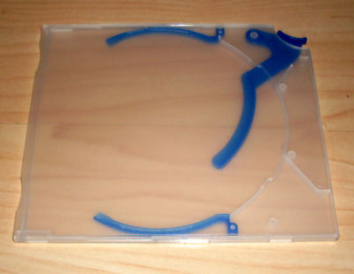 10 CD / DVD Hüllen Ejector Case transparent blau Maxi SLIM Slimcase 5mm Neu | eBay.de