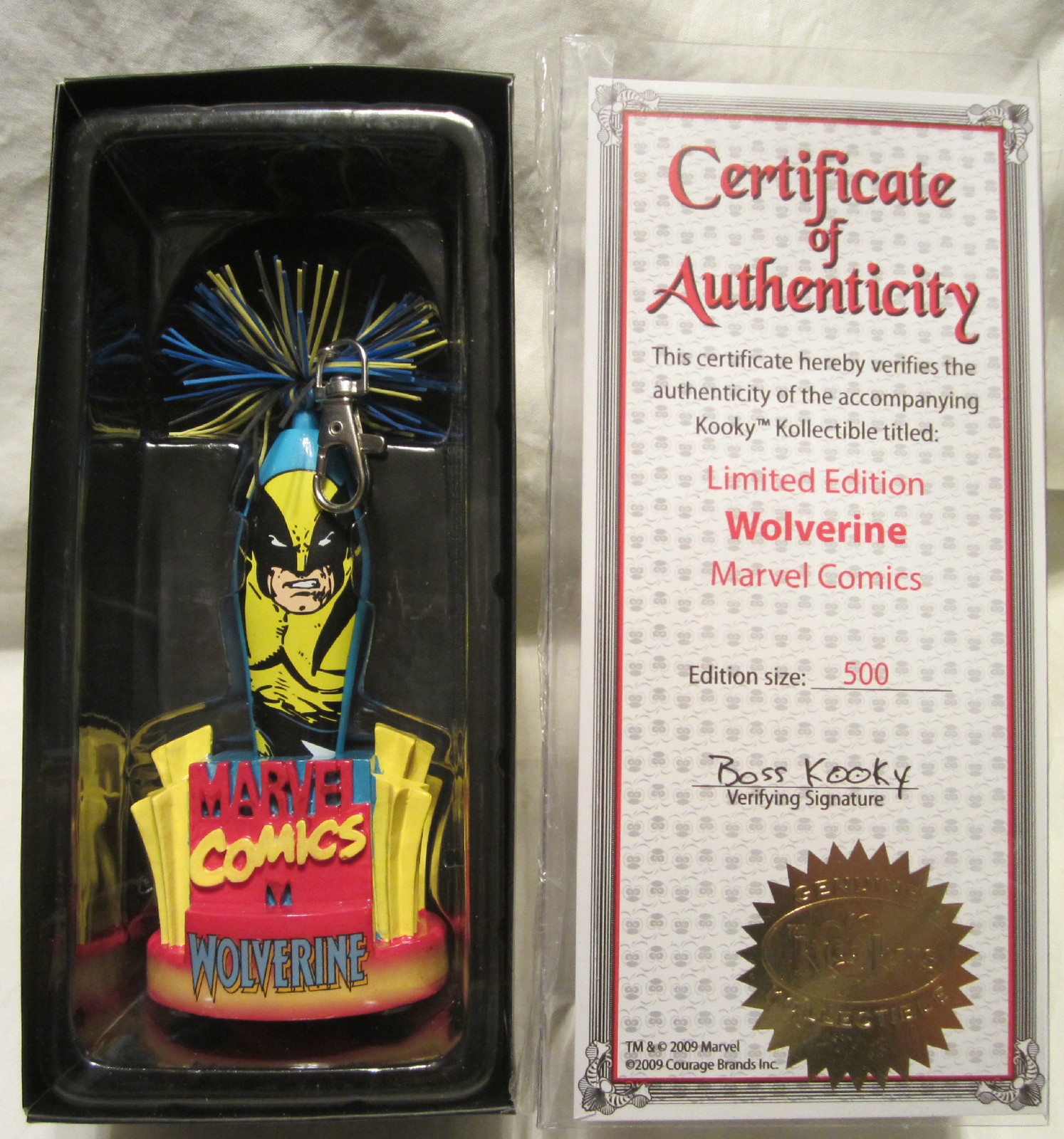 Kooky Kollectibles Marvel Comics Wolverine Limited Edition Pen 1 of 500 ...