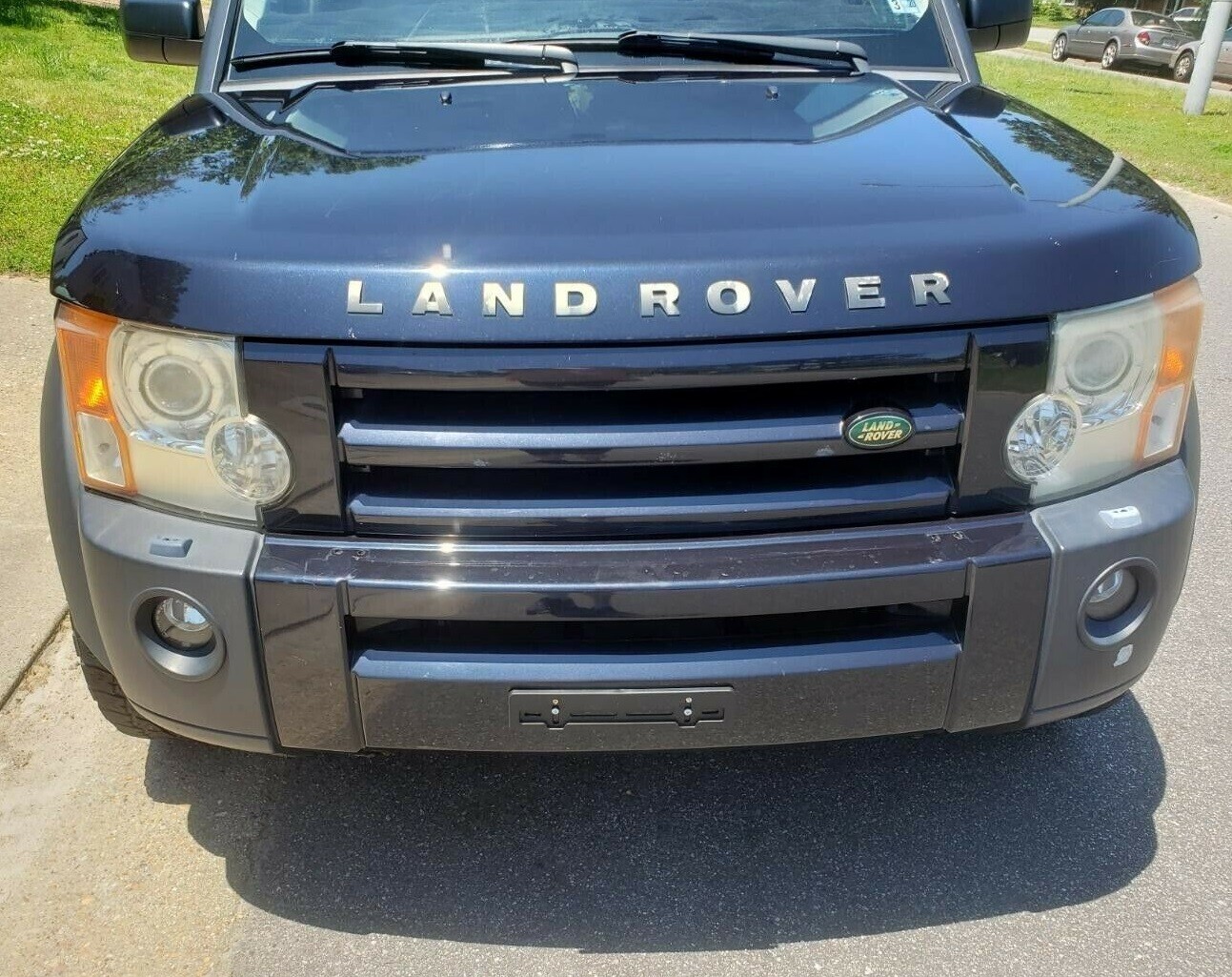 Front License Plate Tag Holder Mounting Bumper Kit Bracket for LAND ...