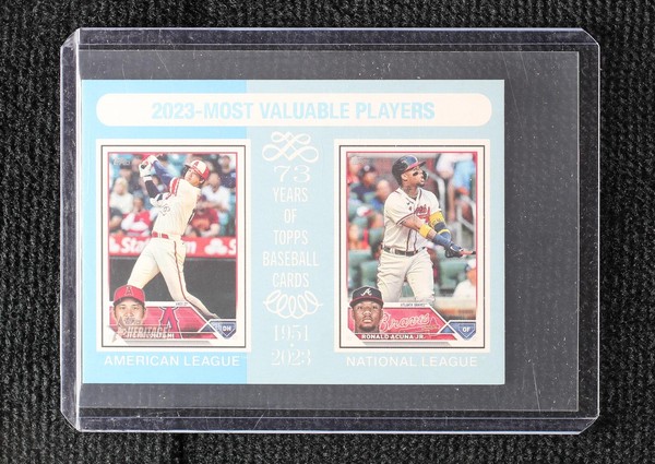 2024 Topps Heritage Mini - MVP Blue Border "White Border" Above Card ...