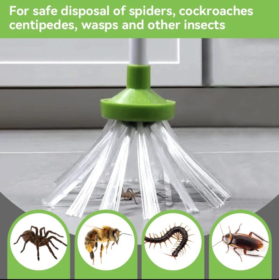 Eco-Friendly Critter Catcher | Spider & Insect Grabber Tool | Harm-Free ...