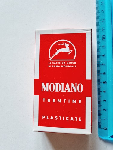 Cards For Game Modiano Trentino Sealed Broom Original Playing Card New ...