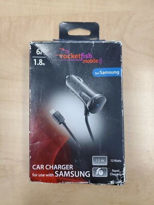 ROCKETFISH MOBILE SAMSUNG CAR CHARGER 600603159237 | eBay