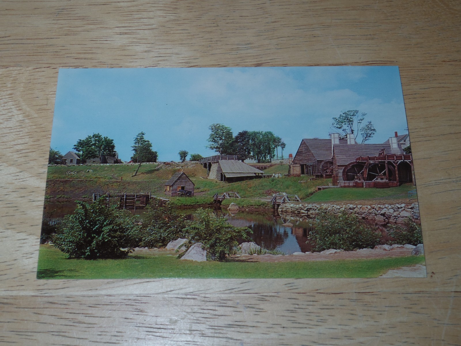 Saugus Ironworks Restoration South Side Saugus, Massachusetts Postcard ...