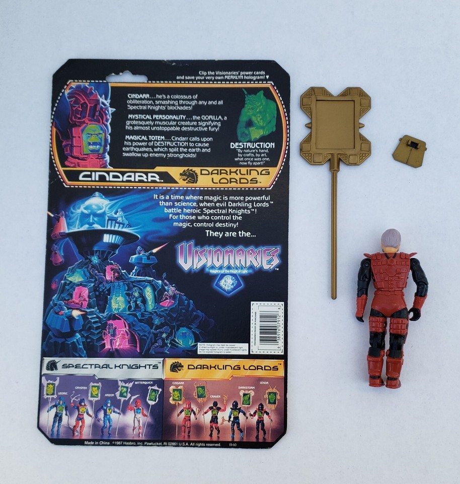 Vintage Visionaries Cindarr W/Card 1987 Hasbro Not Complete | eBay
