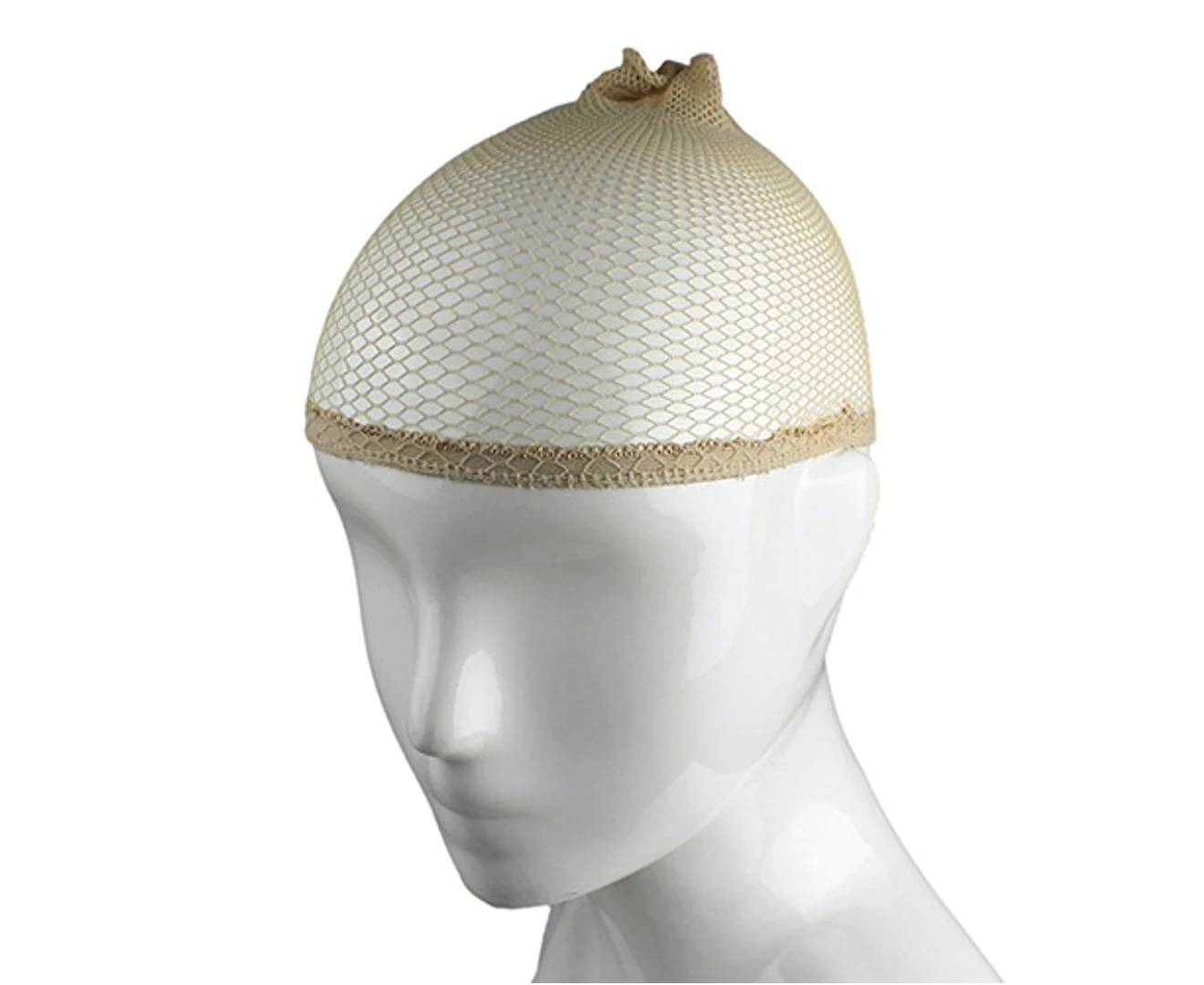 Unisex Stocking Wig Liner Cap Snood Nylon Stretchable Mesh Hair ...