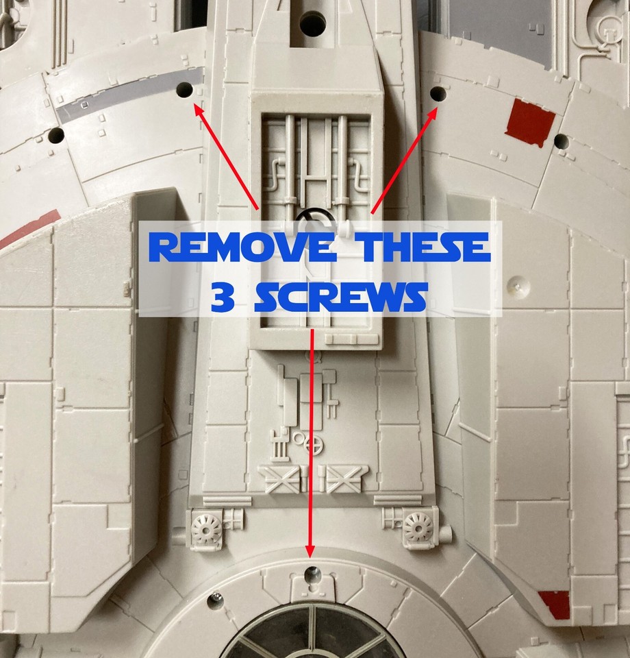 Wall Mount Bracket for Star Wars BMF Millennium Falcon 2008 TLC TVC | eBay