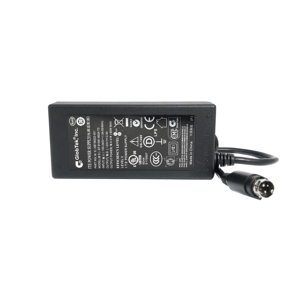 Genuine Globtek 60W AC Adapter for Epson TM-L90 TM-T70II-DT2 Printers ...