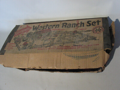 Western Ranch Set Plastic and Metal Childrens Toy Set Made by MARX | eBay