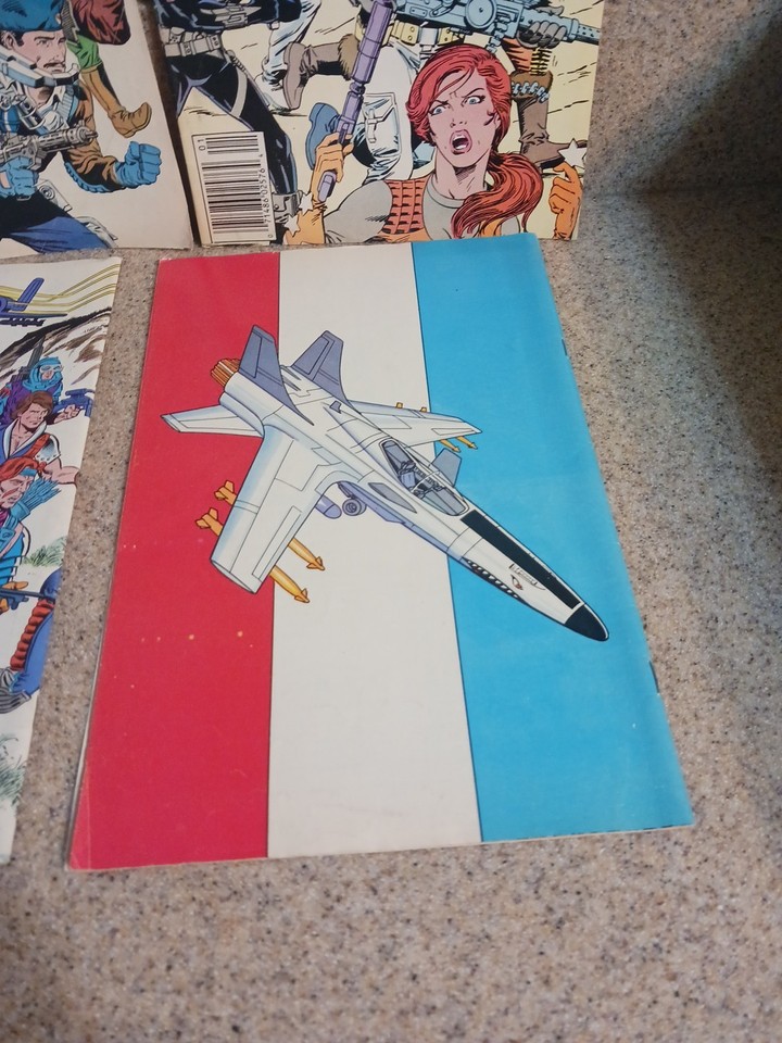 GI Joe Order of Battle COMPLETE Marvel Comics Hasbro Comics Lot 1, 2, 3 ...
