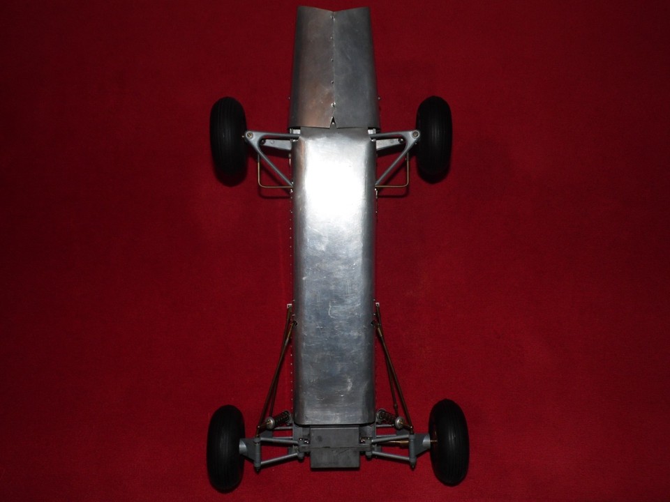 Vintage Graupner, Kyosho, RIKO 1/8 Aluminium LOTUS 1960's F1 Tether/RC ...