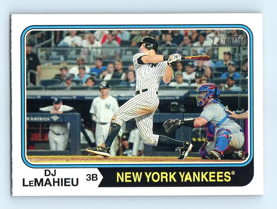 2023 Topps Heritage DJ LeMahieu New York Yankees #51 | eBay