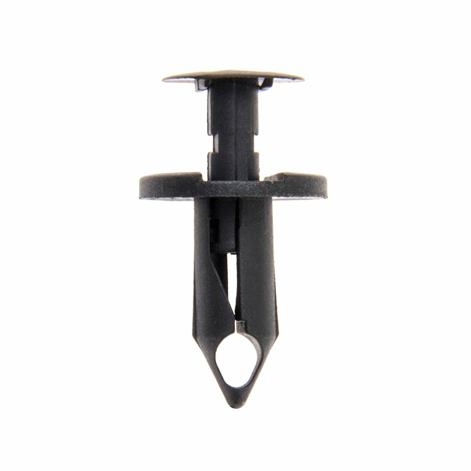 40Pcs Plastic Rivet Fastener Mud Flaps Bumper Fender Push Clips 7.5-8-9 ...