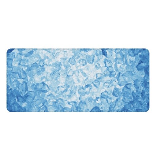 Summer Ice Block Printed Mouse Pad Suitable for Gaming and Office Desk ...