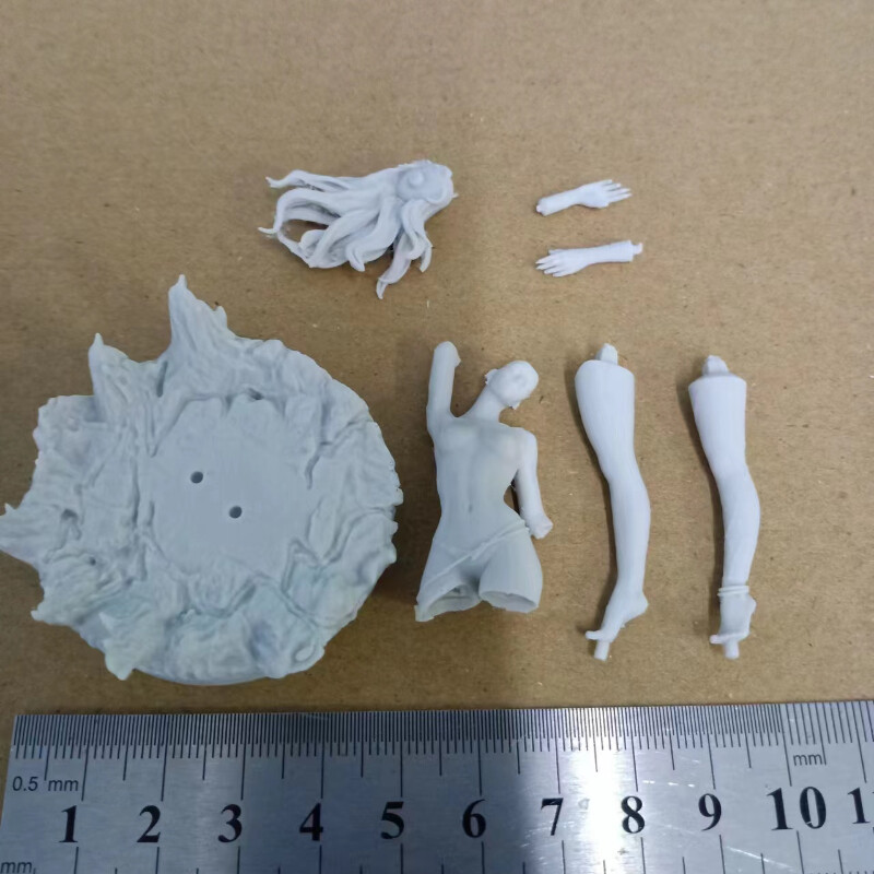 A Carefree Girl Full Resin Figure Model Kit 1/24 Scale Unassembled ...