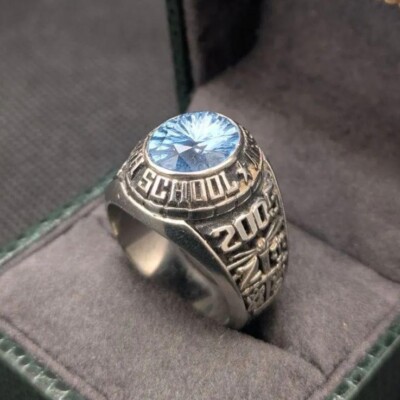 jostens LTM 2005 Vintage High School Class Ring US:10-10.5 Lustrium ...