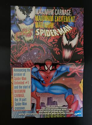 Maximum Carnage # 1993 - Marvel -VG/FN - Comic Book | eBay