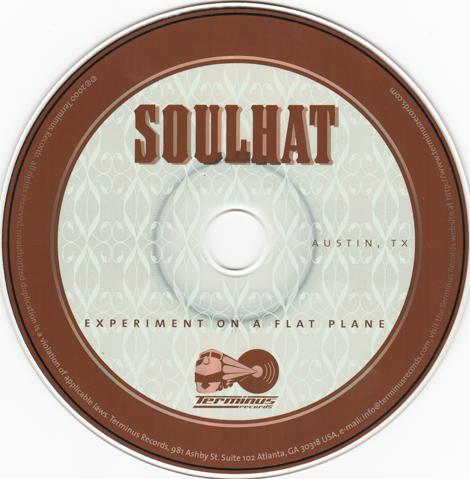 SOULHAT~EXPERIMENT ON A FLAT PLANE, 2000 original Terminus CD! NM | eBay