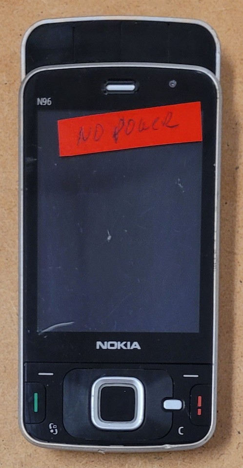 Nokia N96 - Black and Silver ( Unlocked ) Very Rare Dual Slide ...