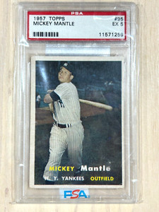 Mickey Mantle 1957 Topps #95 Base Price Guide - Sports Card Investor