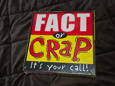 FACT or CRAP Game TRIVIA BOARD GAME - NEW/Factory Sealed - It's Your ...