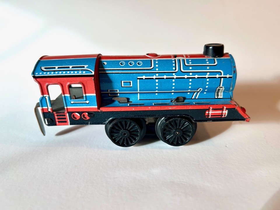 Vintage Tin Litho Windup Pluto Train, Made in West Germany | eBay