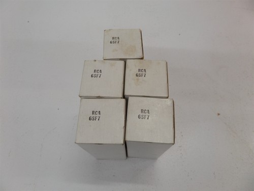 Lot Of 5 RCA 6SF7 Electron Tubes | eBay
