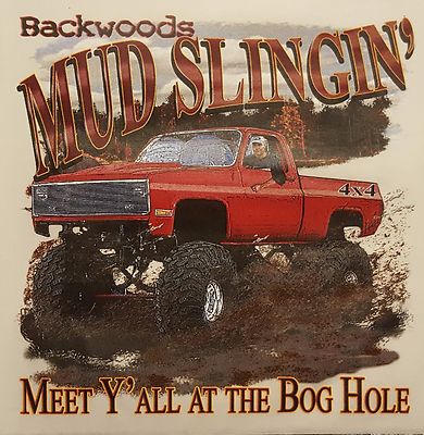 OUTFITTERS BACKWOODS MUD SLINGIN' 4X4 MUDDIN' RACING MUD #320 POCKET ...