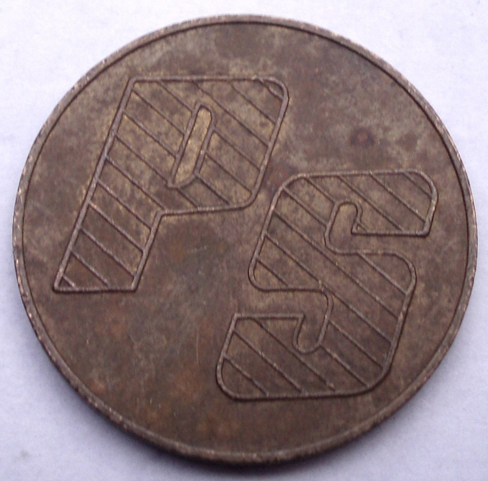 UK, GOODS VALUE 2 PENCE PS Peter Simper Token 24.9mm 6.9g Brass M7.5 | eBay