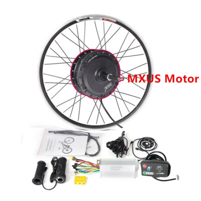 MXUS eBike Conversion Kit 36V 250W 350W 48V 500W DC Hub Motor KT-LED880 ...