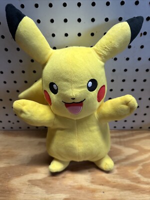 Pokemon Pikachu Talking & Light Up Power 13” Plush WCT NO TALK OR LIGHT ...