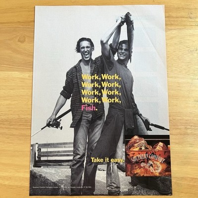 Vintage Southern Comfort Magazine Print Ad 1993 Full Page Color ...