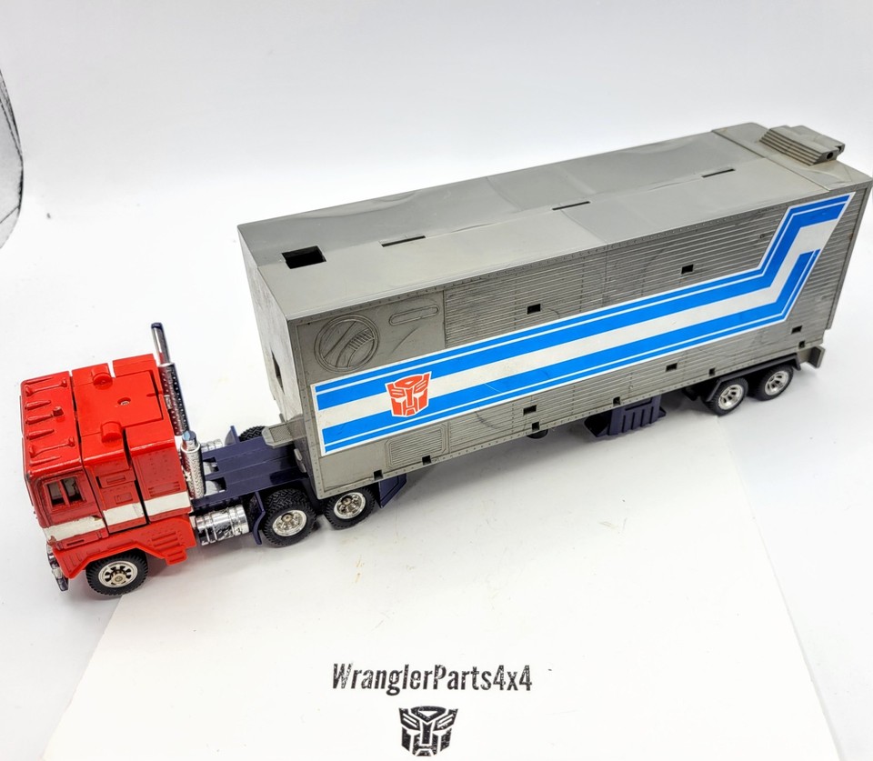 Vintage G1 G2 Transformers Optimus Prime Trailer Ultra Magnus Figure ...