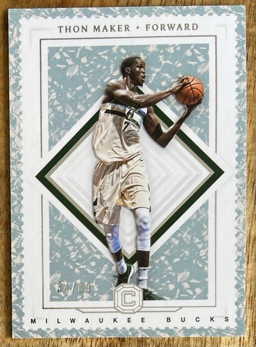 Thon Maker 2017-18 Cornerstones 34/89 Milwaukee Bucks SP | eBay