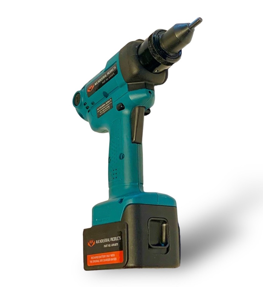 AVK Portable Battery Powered Blind Rivet Nut / Blind Rivet Stud Tool ...