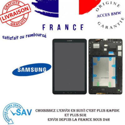 ORIGINAL ECRAN LCD COMPLET NOIR POUR SAMSUNG GALAXY TAB E T560-T561 ...
