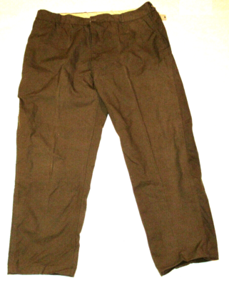 UNUSED VTG BULLSEYE BILL CANVAS PANTS/TROUSERS! DOUBLE FABRIC KNEES ...