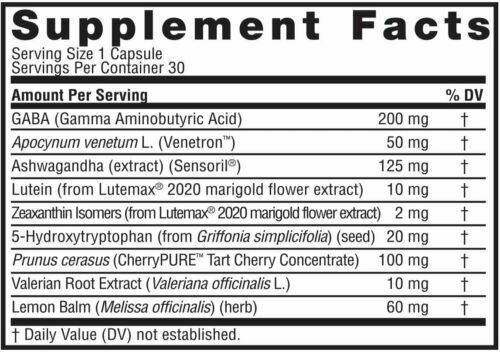 Twinlab DREAMORY Sleep Aid 30 caps CALM, RELAX, RENEW, REFRESH - SALE ...