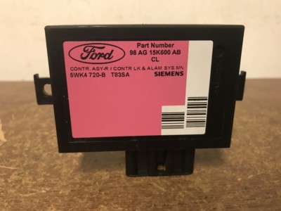 2002 FORD FOCUS ALARM SYSTEM ASSEMBLY CONTROL #4036 | eBay