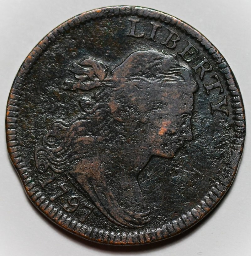 1797 Draped Bust Large Cent - Reverse of 97 (S-138) - US 1c Copper Coin ...