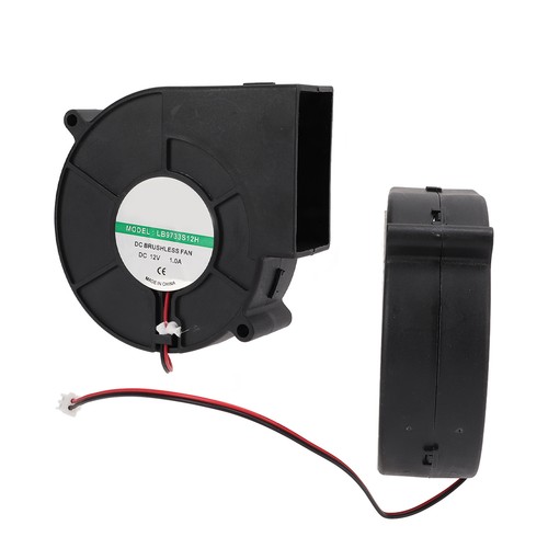 DC12V 1A Low Noise Blower Fan High Speed Operation High Temperature ...