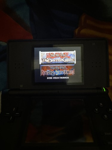 Nintendo Ds Lite Colbalt Blue Works Broken Hinge With 13 Games 2 ...