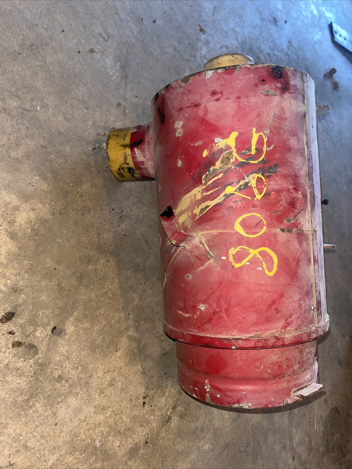 McCormick Farmall 806 IH tractor ORIGINAL 301 gas motor air cleaner ...